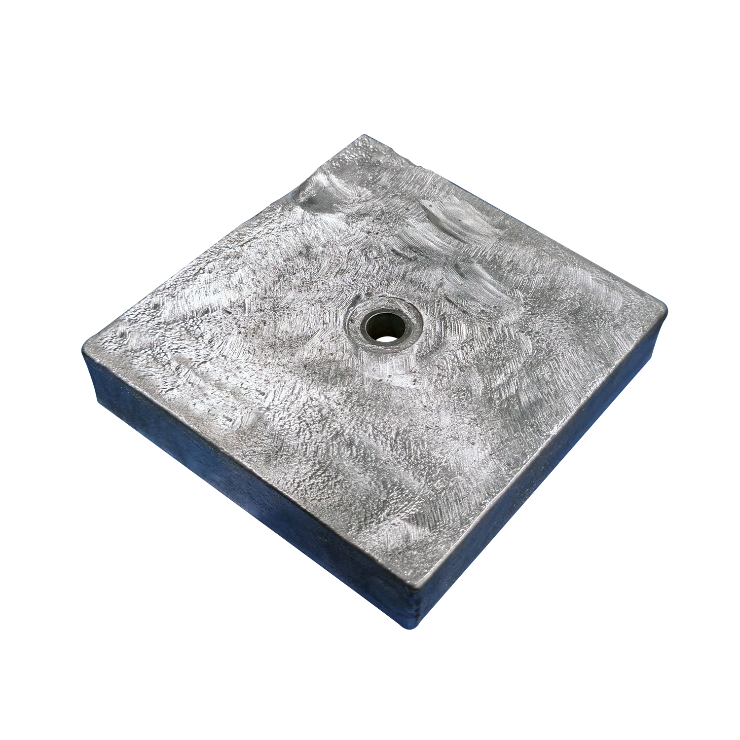 Square Aluminum Condenser Anode - Jennings Anodes