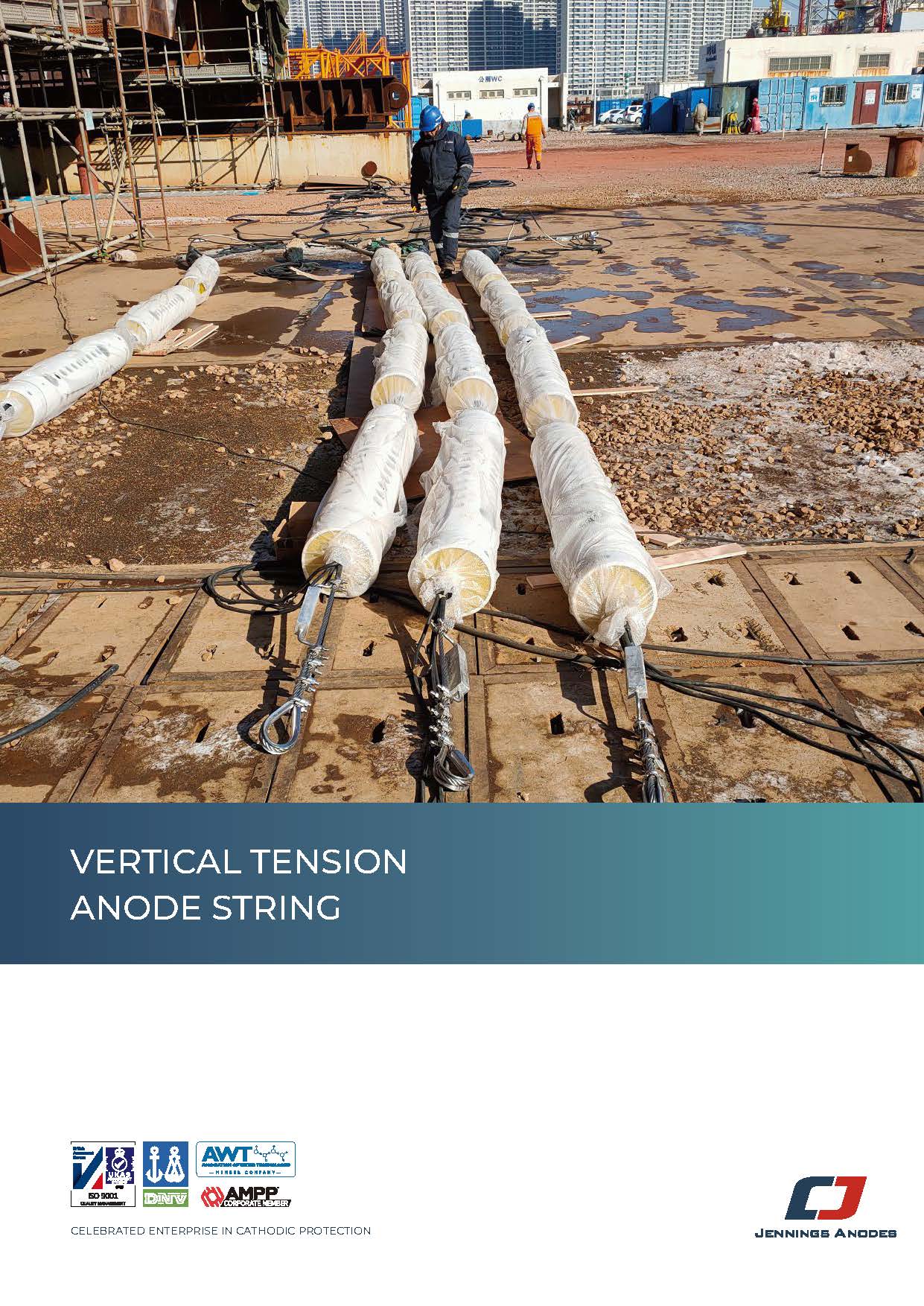 MMO Vertical Tension Anode String - Jennings Anodes